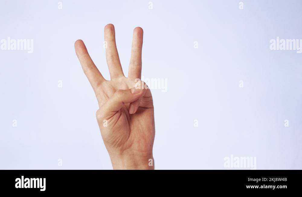 Raised three fingers Stock Videos & Footage - HD and 4K Video Clips - Alamy