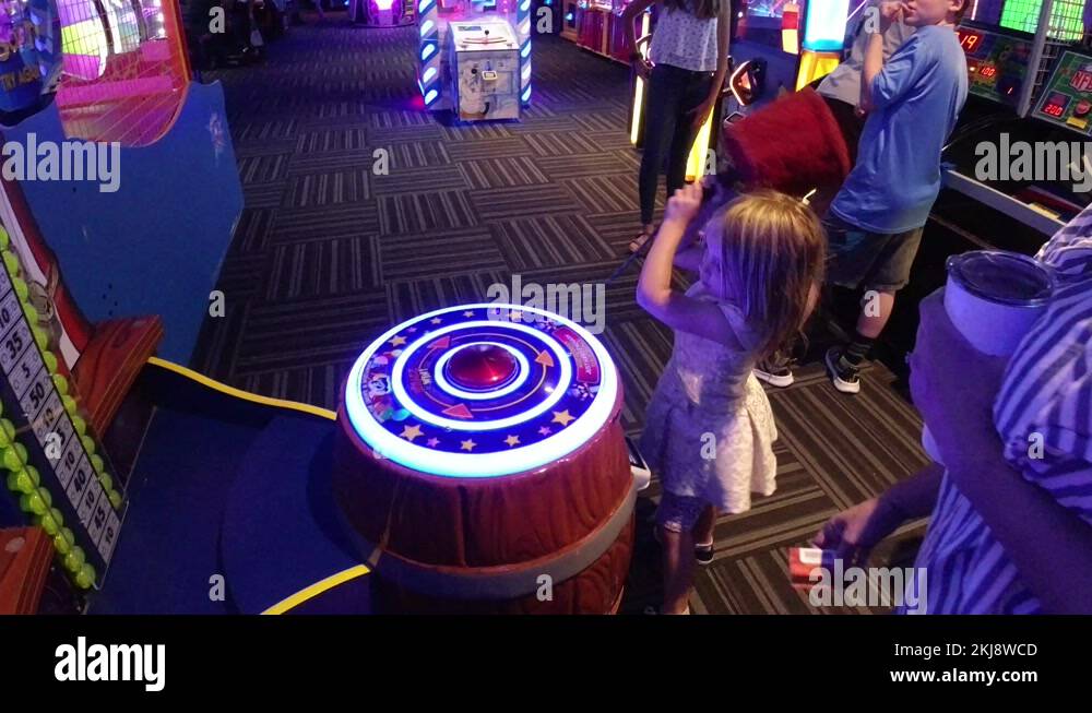 Children playing arcade game in Stock Videos & Footage - HD and 4K ...