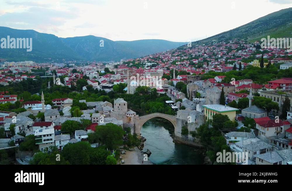 Stari most drone Stock Videos & Footage - HD and 4K Video Clips - Alamy