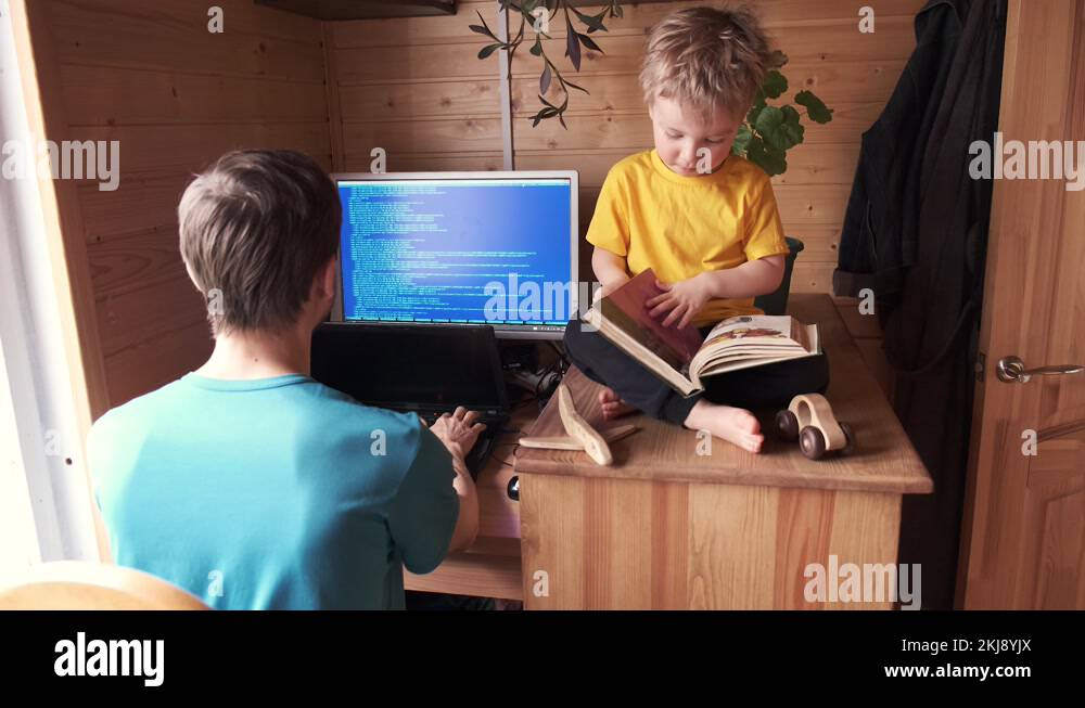 Father child work office Stock Videos & Footage - HD and 4K Video Clips ...