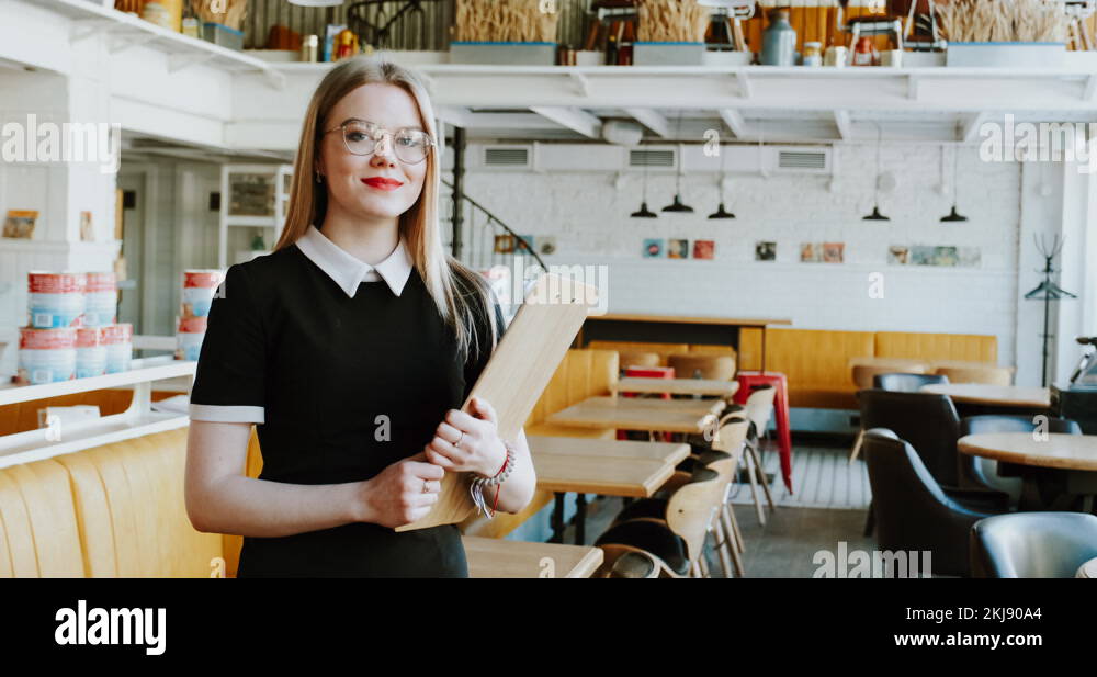 Waitress and empty cafe Stock Videos & Footage - HD and 4K Video Clips ...
