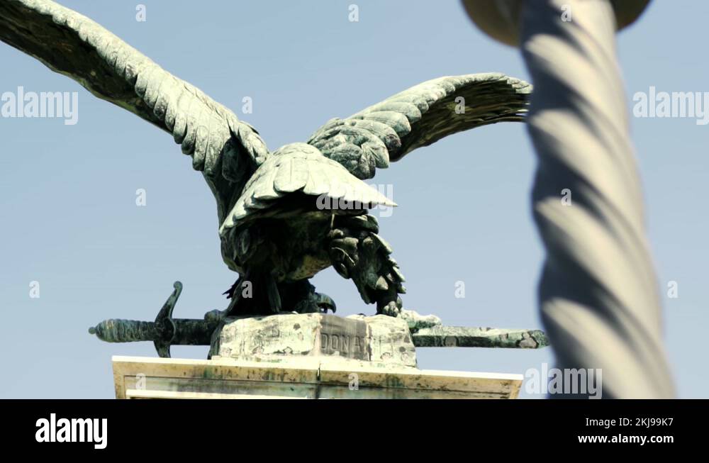 Statue hungarian turul bird sword Stock Videos & Footage - HD and 4K ...