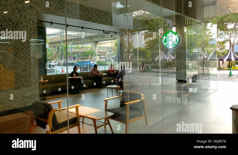 Inside starbucks coffee shop in Stock Videos & Footage - HD and 4K ...