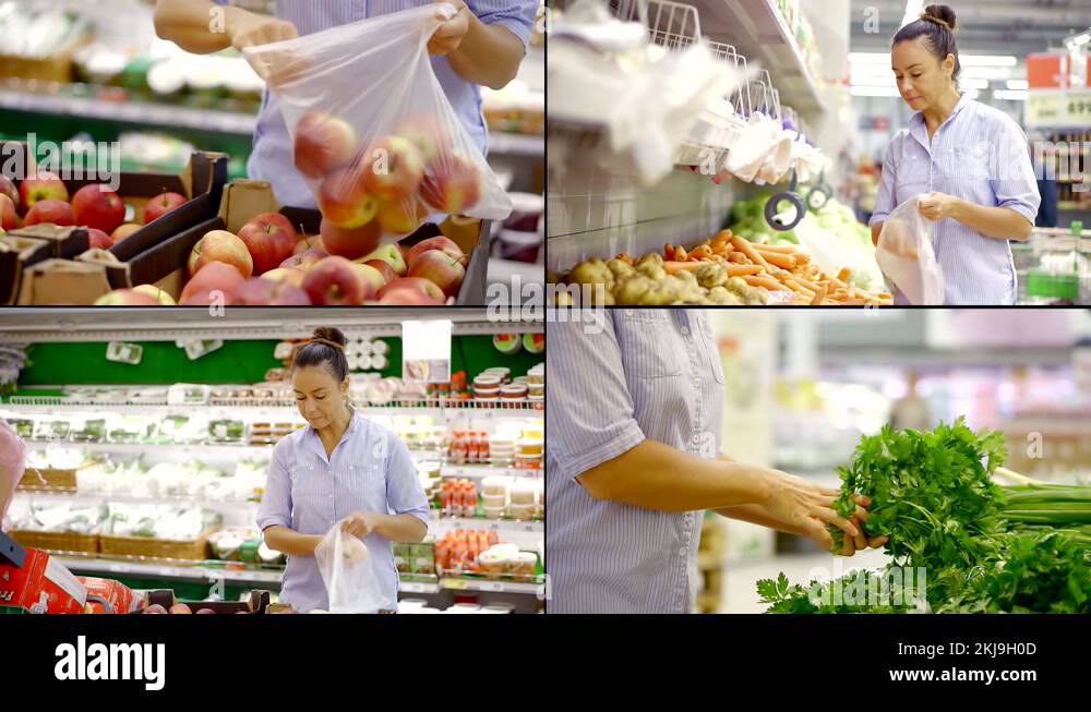 Collage of fruits and vegetables Stock Videos & Footage - HD and 4K ...