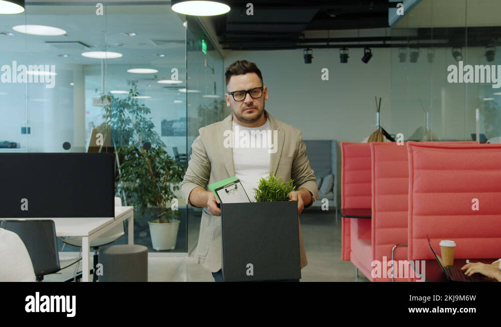 Man walking leaving office Stock Videos & Footage - HD and 4K Video ...