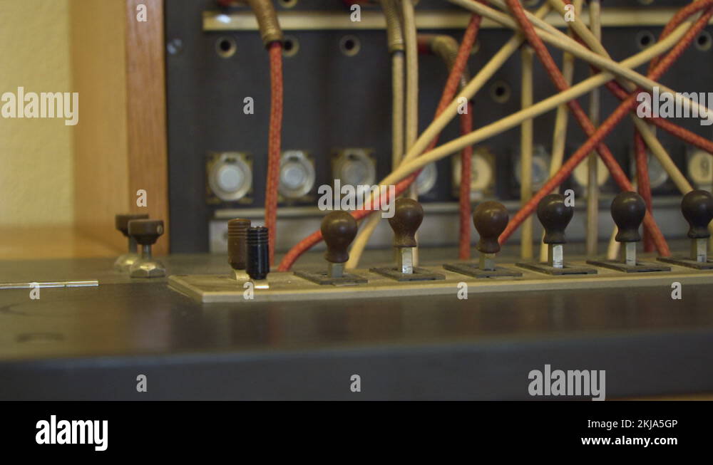 Old telephone switchboard cables Stock Videos & Footage - HD and 4K ...