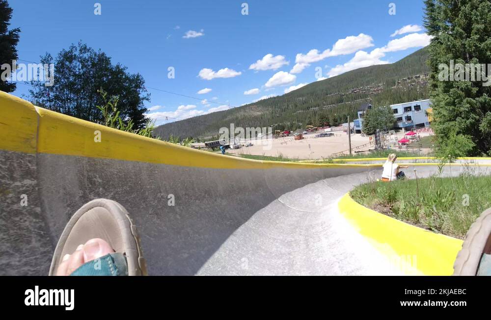 WINTER PARK COLORADO-2019: Sledge Ride In A Toboggan With A Stunning ...
