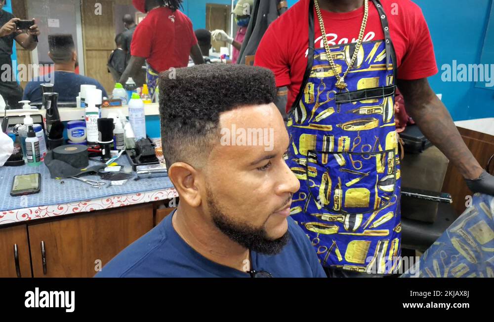 African american barber shop Stock Videos & Footage - HD and 4K Video ...