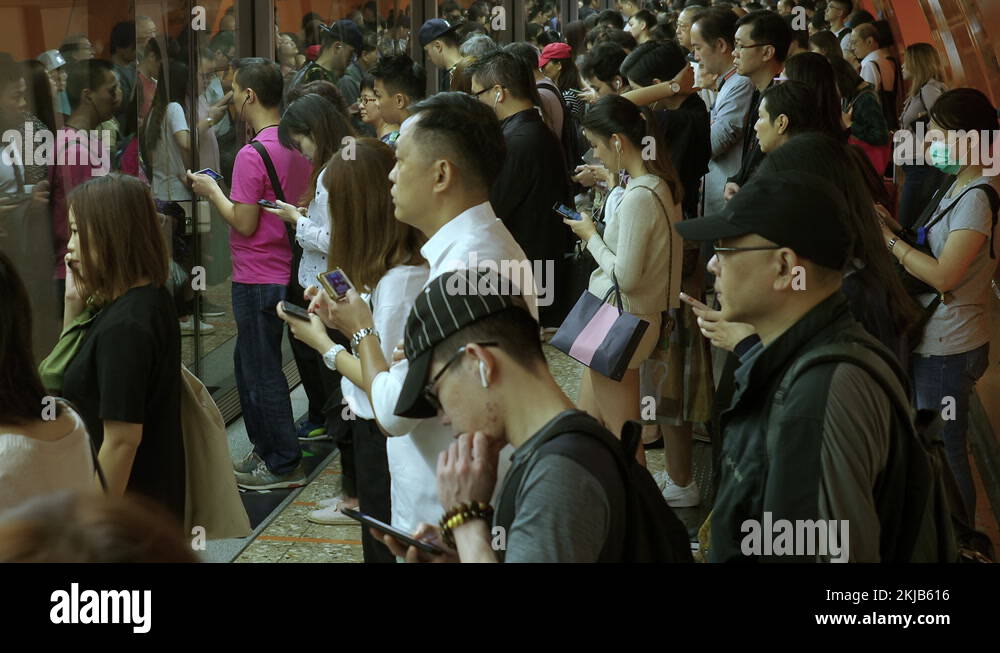 Mass transit railway mtr hong kong train Stock Videos & Footage - HD ...