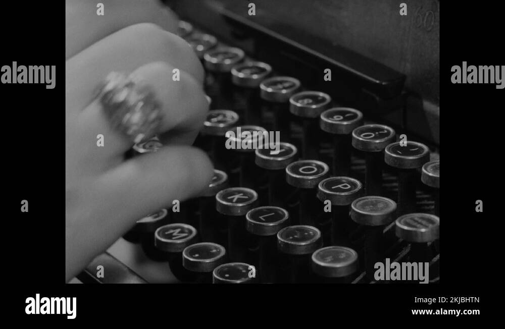 Secretary at typewriter Stock Videos & Footage - HD and 4K Video Clips ...