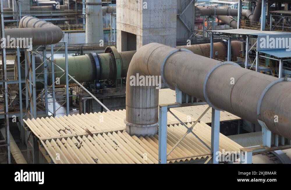 Equipment layout of the steel plant. Drying kiln equipment in the ...