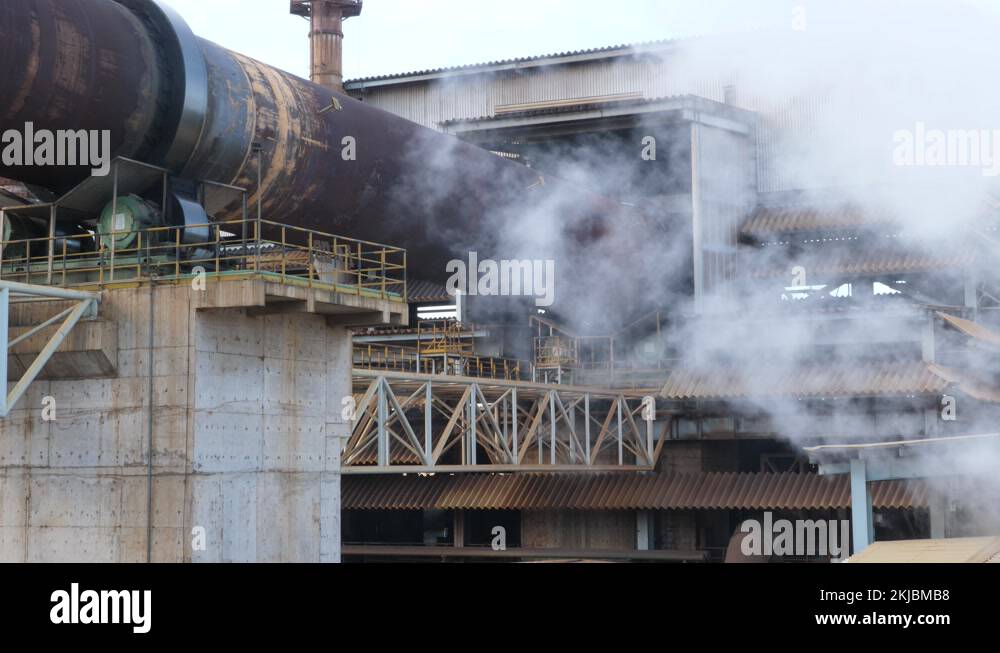 Equipment layout of the steel plant. Drying kiln equipment in the ...