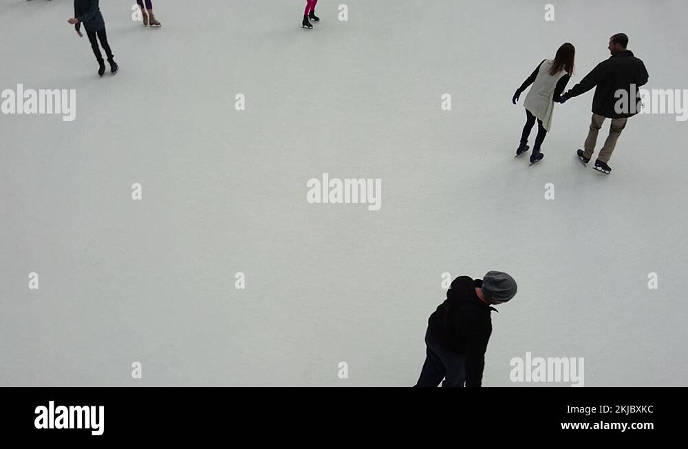 Rockefeller center ice rink Stock Videos & Footage - HD and 4K Video ...