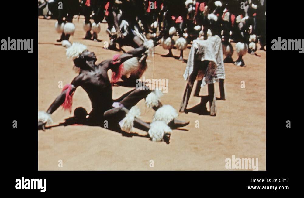 Indigenous people of south africa doing war dance, inanda, south africa ...