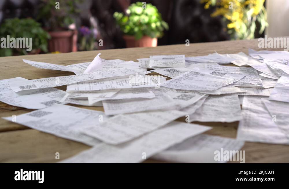 Receipts pile Stock Videos & Footage - HD and 4K Video Clips - Alamy