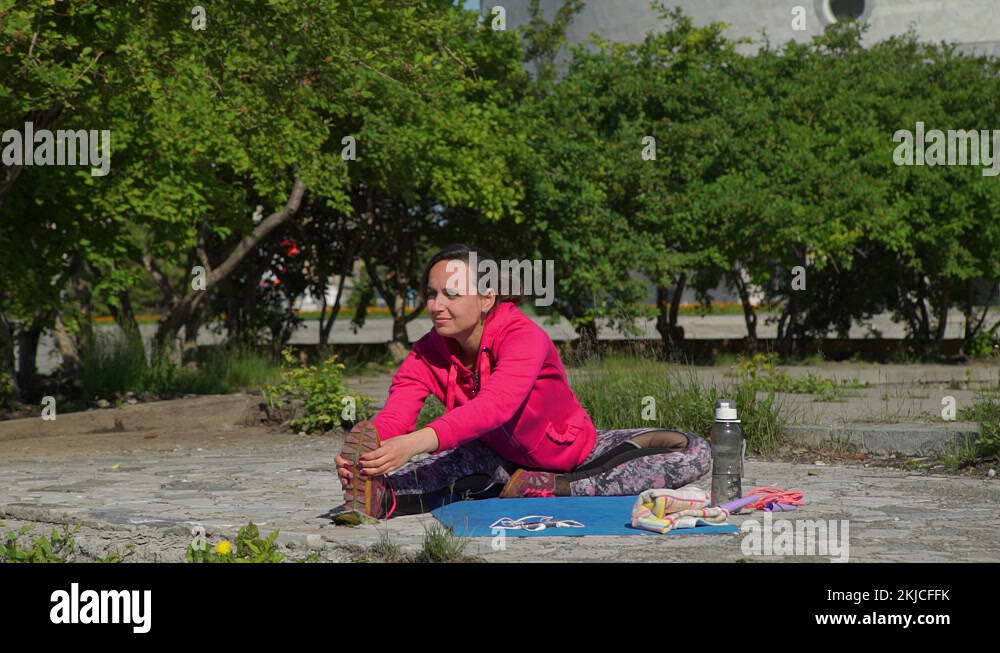 Woman legs stretch out fit Stock Videos & Footage - HD and 4K Video ...