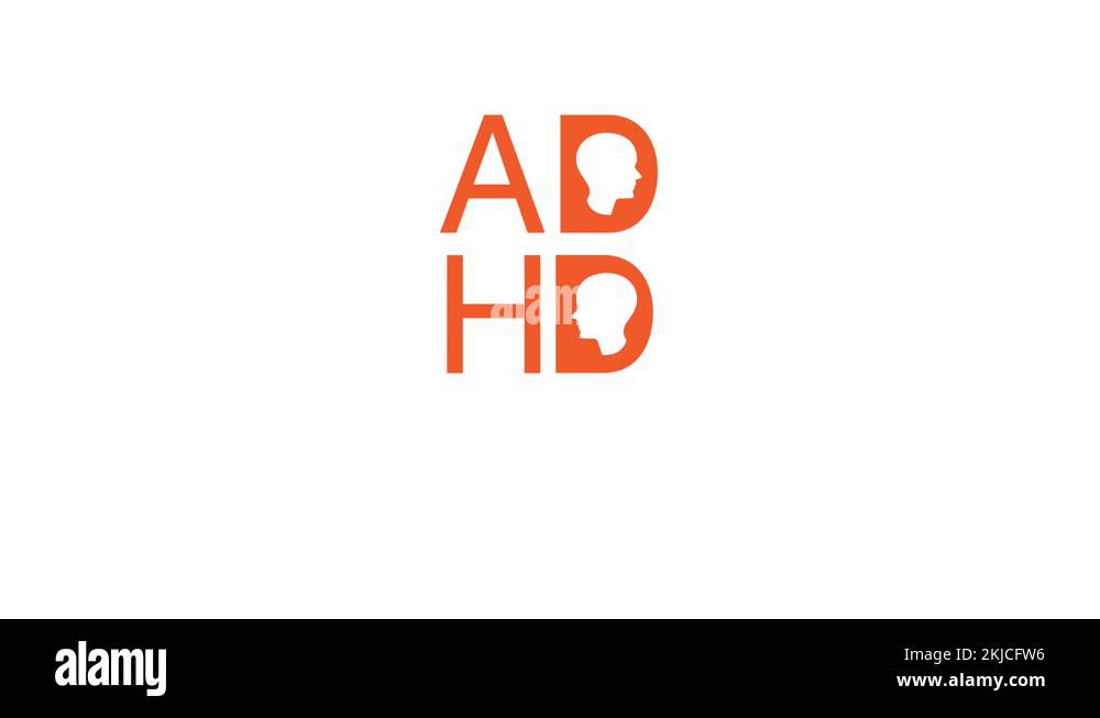 ADHD, Attention Deficit Hyperactivity Disorder motion graphic animation ...