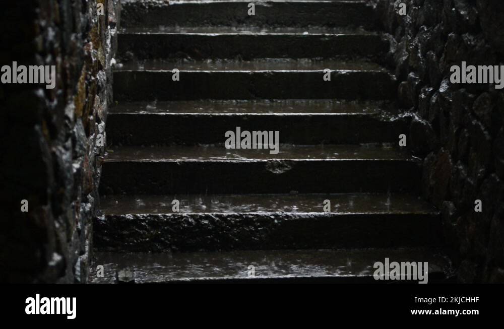 Rain dripping on stairs Stock Videos & Footage - HD and 4K Video Clips ...