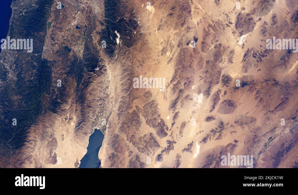 Timelapse of rotating planet Earth as seen from ISS. Top down view ...