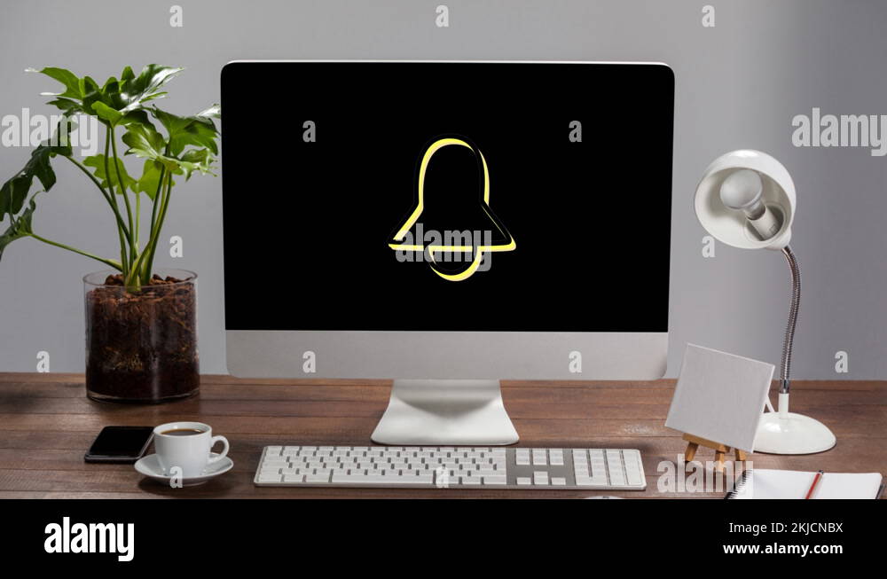 Desktop alert icon Stock Videos & Footage - HD and 4K Video Clips - Alamy