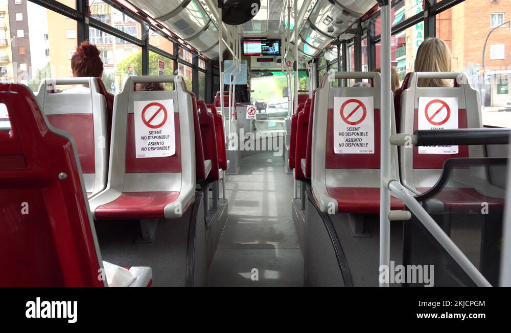 Social distancing in public transport Stock Videos & Footage - HD and ...