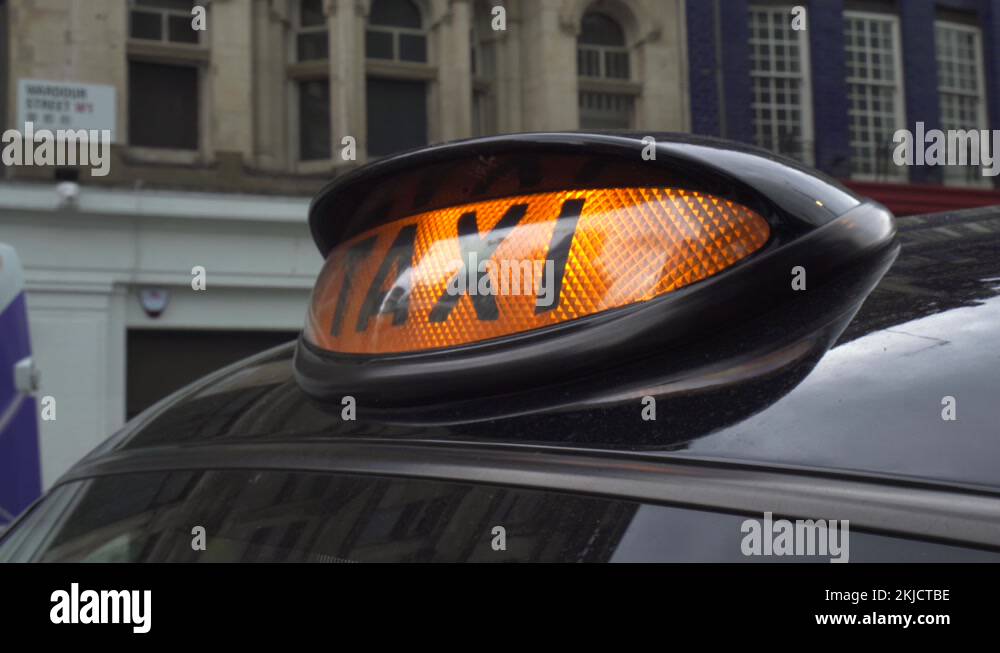 London taxi cab sign Stock Videos & Footage - HD and 4K Video Clips - Alamy