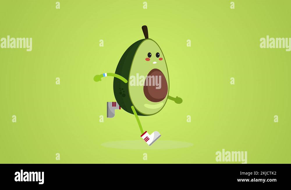 Avocado cartoon Stock Videos & Footage - HD and 4K Video Clips - Alamy