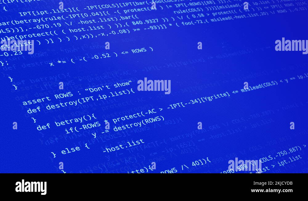 Source Code Scrolling 4k Animation Program Code Hacking Process Stock Video Footage Alamy