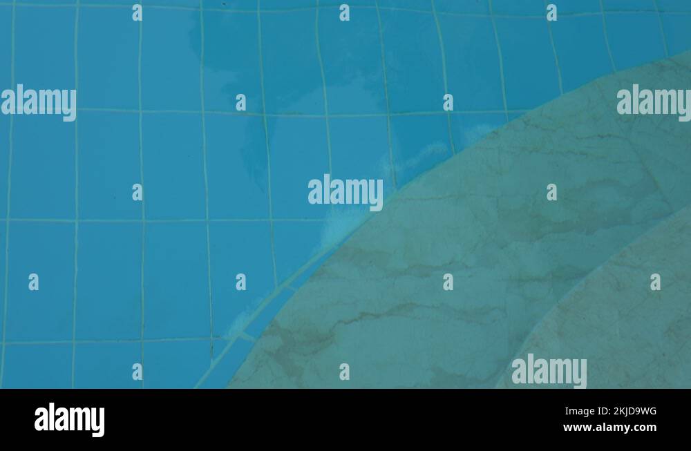 White sediment on the bottom of swimming pool Stock Video Footage - Alamy