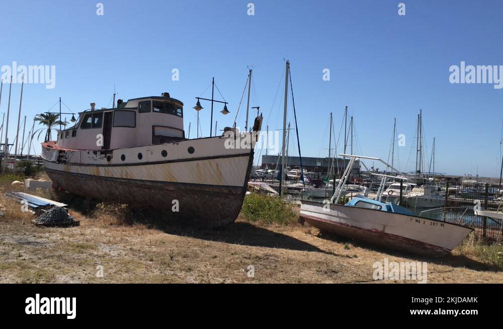 Old wreck of a fishing boat Stock Videos & Footage - HD and 4K Video ...