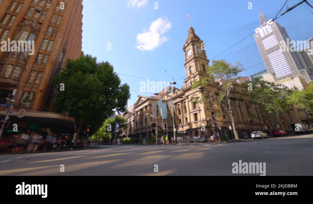 Historic melbourne town hall Stock Videos & Footage - HD and 4K Video ...