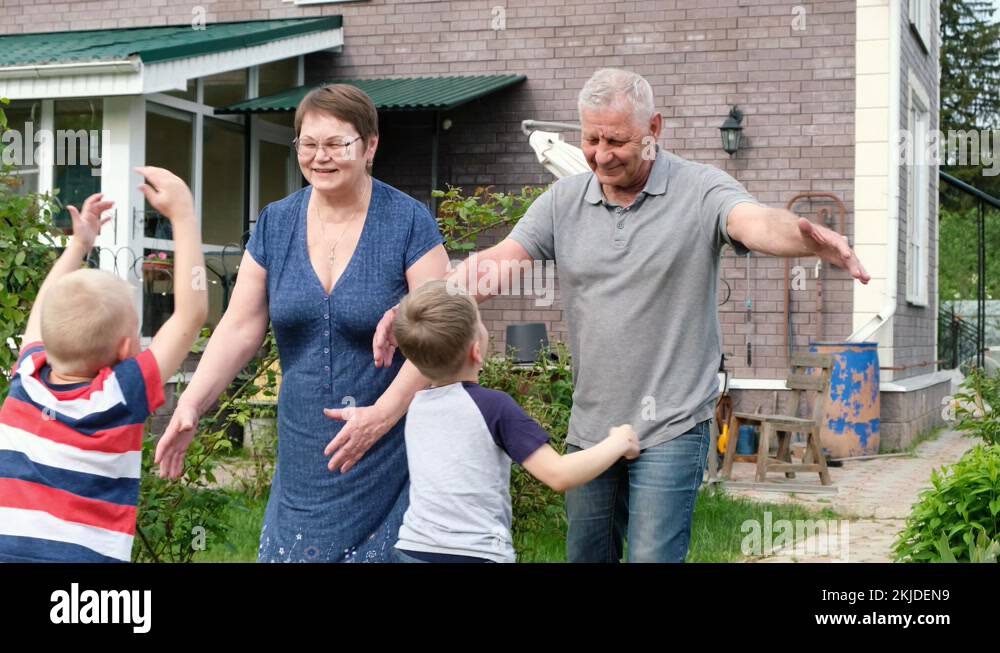 Happy big family three kids Stock Videos & Footage - HD and 4K Video ...