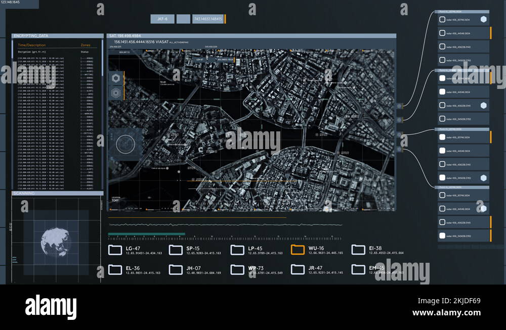Computer monitor map radar Stock Videos & Footage - HD and 4K Video ...