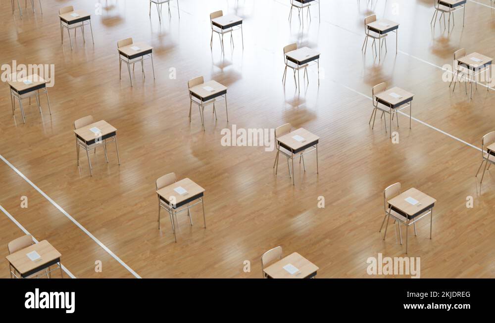 Test school desks Stock Videos & Footage - HD and 4K Video Clips - Alamy