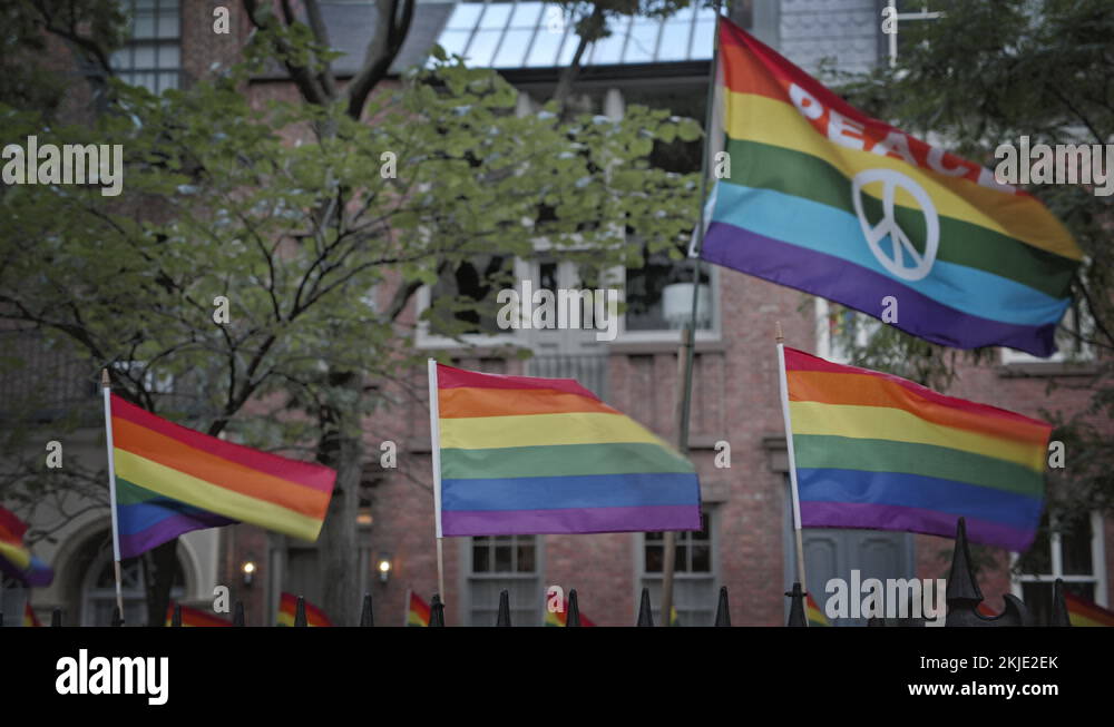 Lgbtq rainbow flags Stock Videos & Footage - HD and 4K Video Clips - Alamy