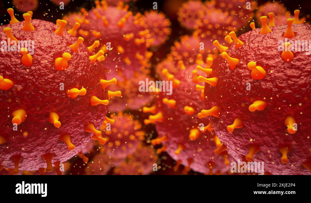 Virus cells. Germs allergy bacteria infectious micro pathogen organisms ...