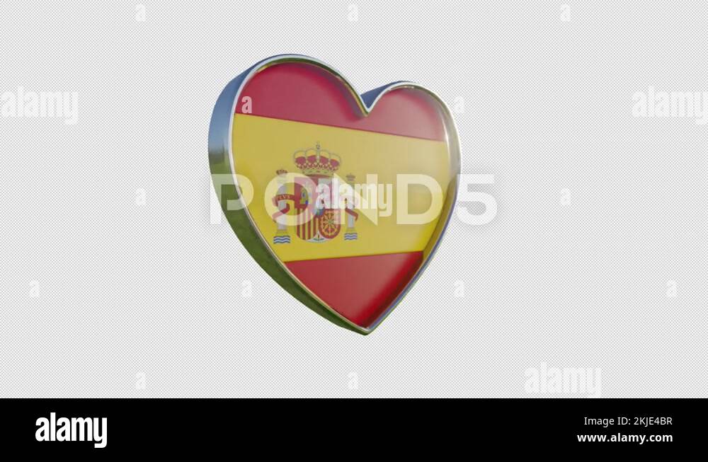 Spanish flag heart Stock Videos & Footage - HD and 4K Video Clips - Alamy