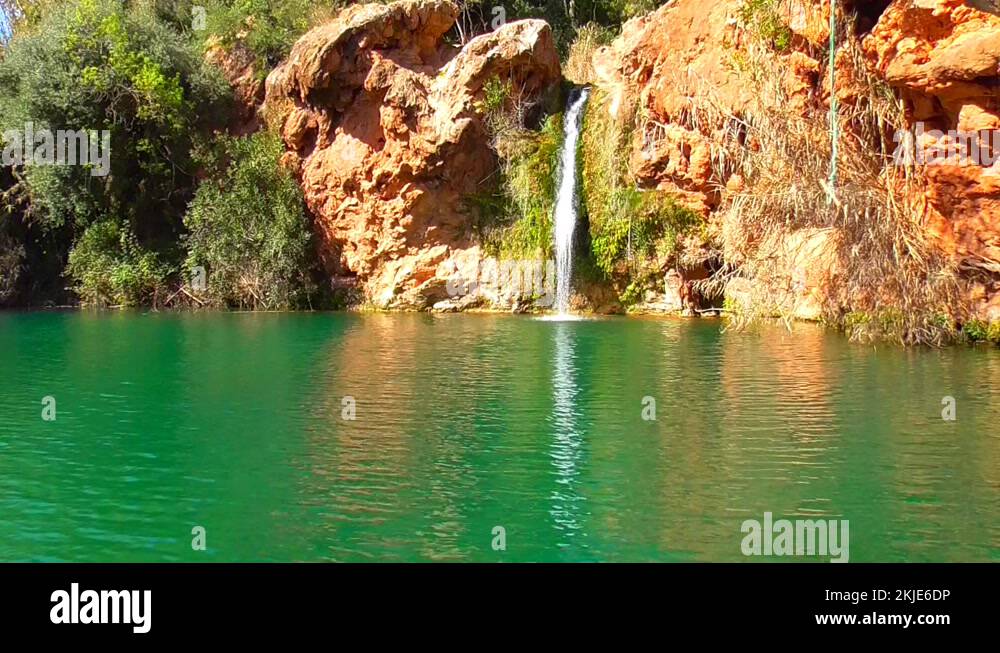 Waterfall scenery wallpaper background Stock Videos & Footage - HD and ...