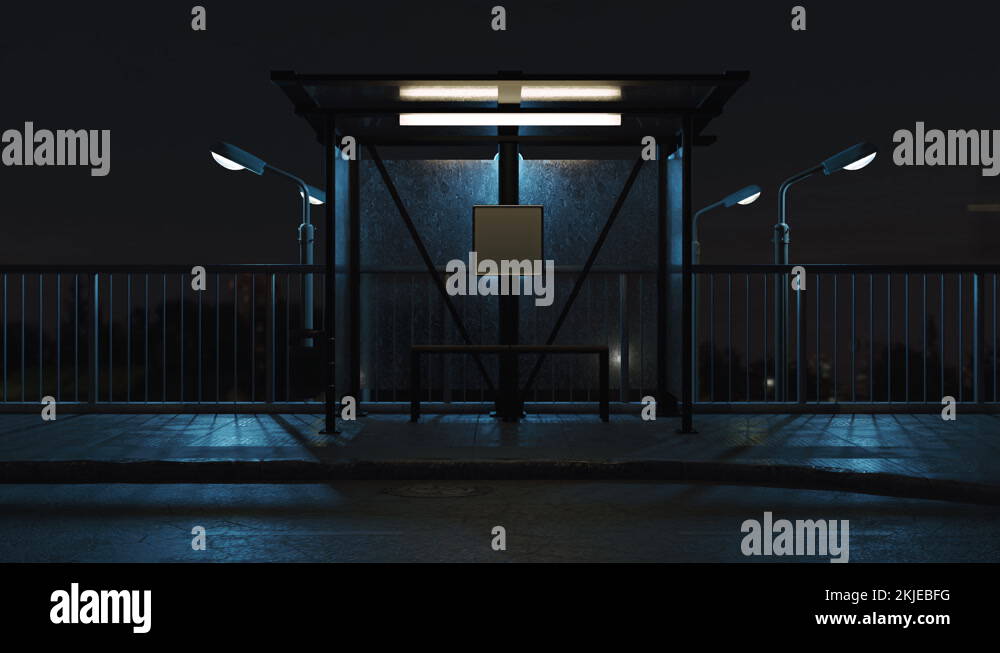 Illuminated bus stop Stock Videos & Footage - HD and 4K Video Clips - Alamy
