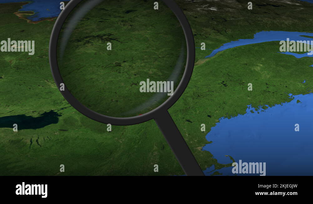 Map of canada magnifying glass Stock Videos & Footage - HD and 4K Video ...