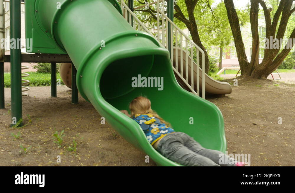 Boys and girls walking on playground. Group of kids walking and playing ...