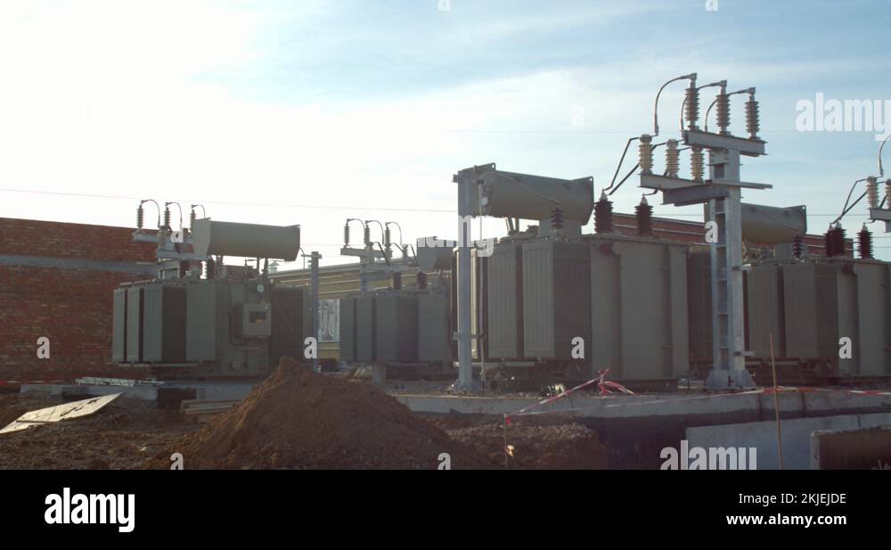 Construction site power plant Stock Videos & Footage - HD and 4K Video ...