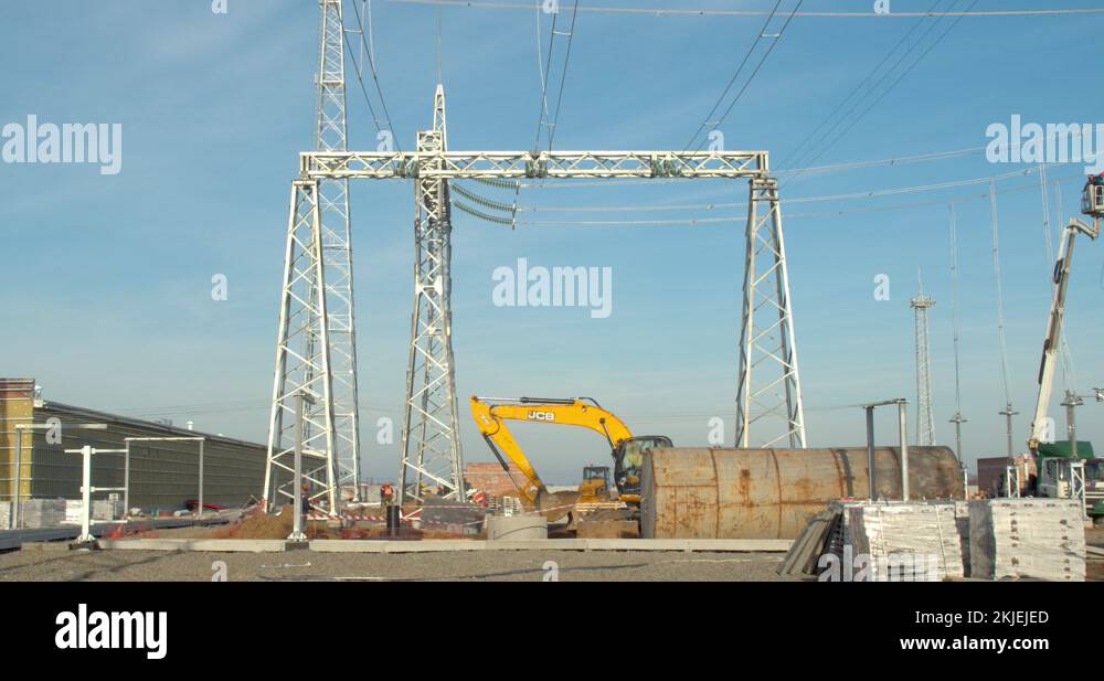 Construction of power station Stock Videos & Footage - HD and 4K Video ...