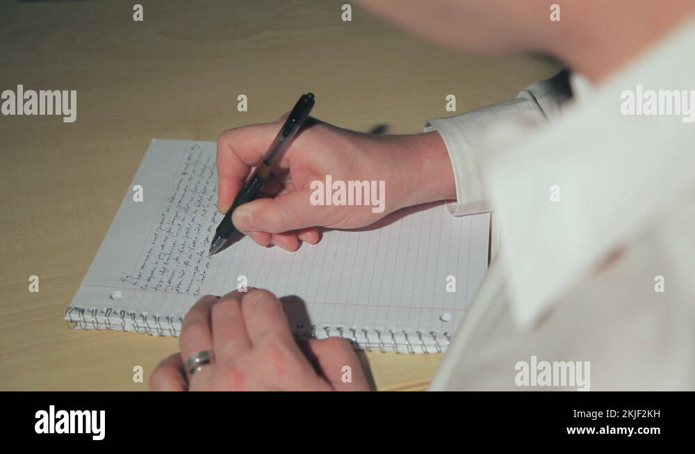 Man writing love letter Stock Videos & Footage - HD and 4K Video Clips ...