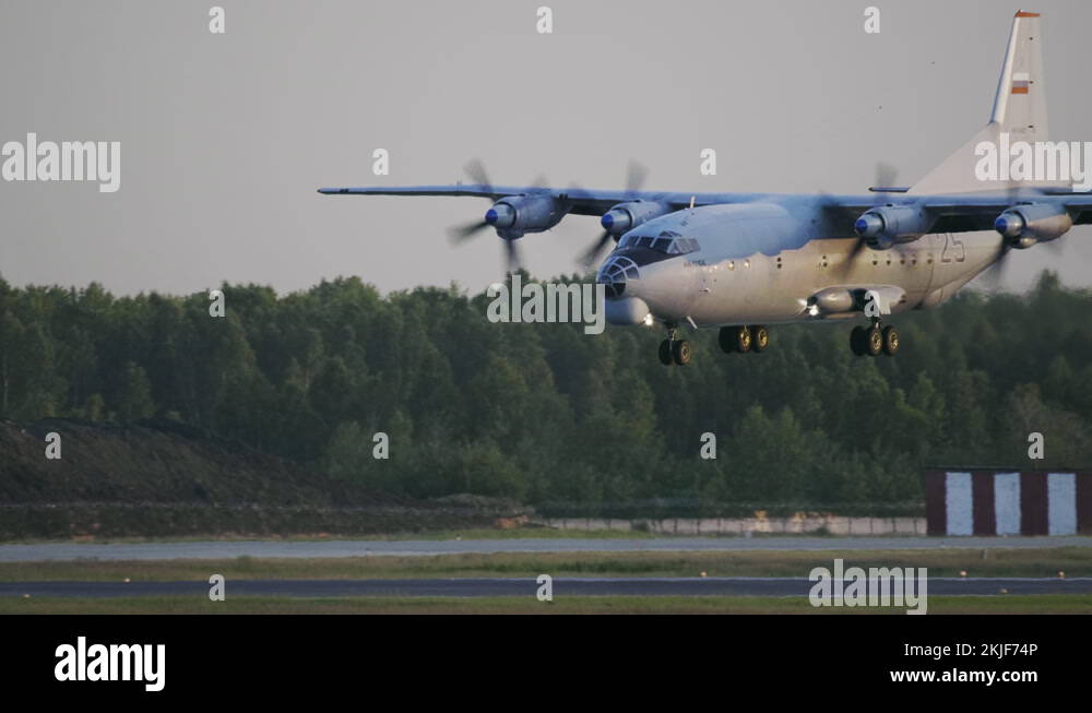 Antonov an 12 transport aircraft Stock Videos & Footage - HD and 4K ...