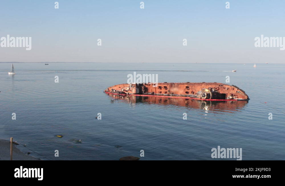 Sunken oil tanker Stock Videos & Footage - HD and 4K Video Clips - Alamy