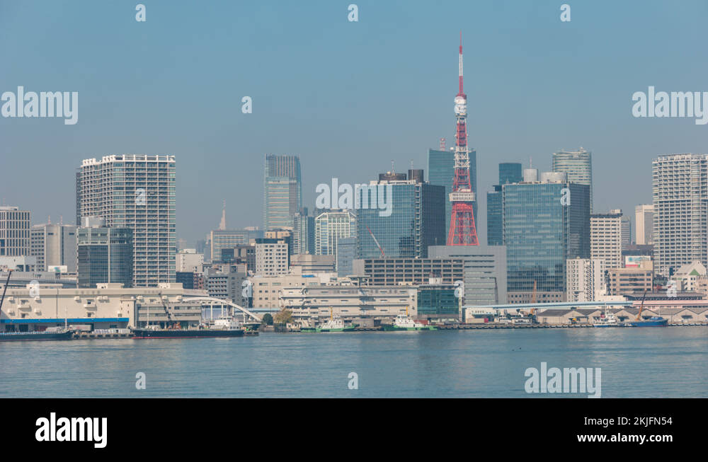 Tokyo japan river skyline tower Stock Videos & Footage - HD and 4K ...