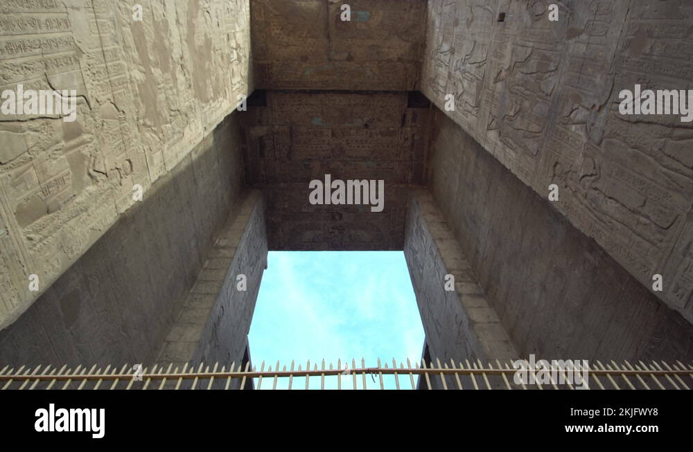 Statue of horus in the temple of edfu Stock Videos & Footage - HD and ...