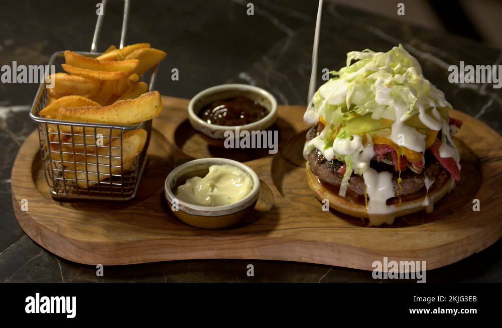 Restaurant kitchen chef burger Stock Videos & Footage - HD and 4K Video ...