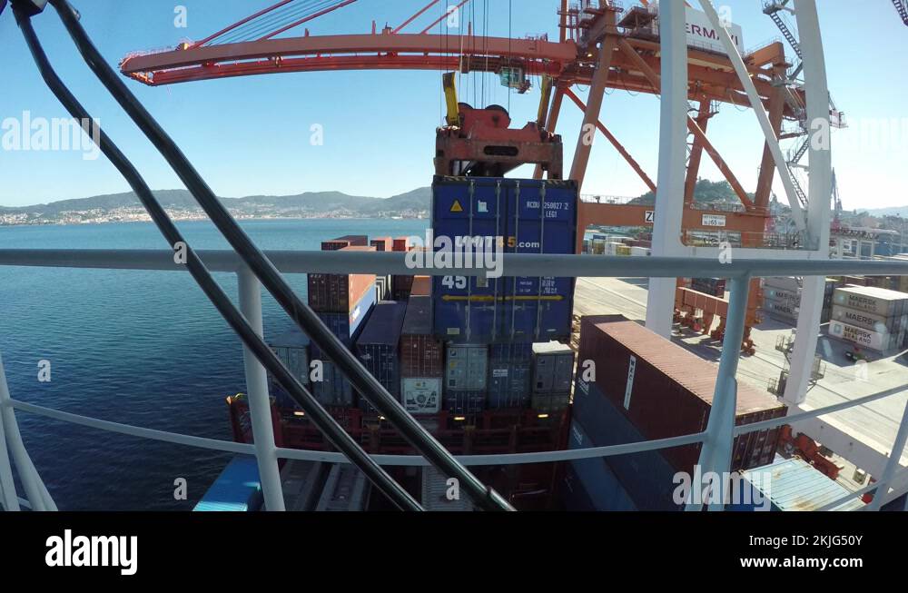 Container loading and discharge Stock Videos & Footage - HD and 4K ...